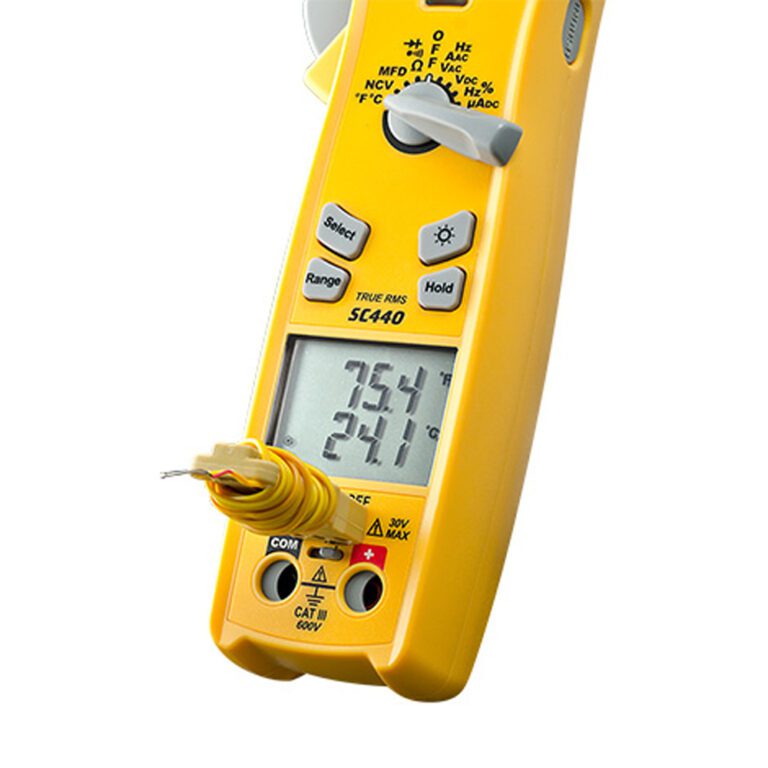 Fieldpiece SC440 True RMS Mid-Size Essential Clamp Meter