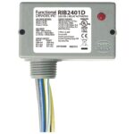 Functional Devices RIB2401D 24V/120V 10A DPDT Relay