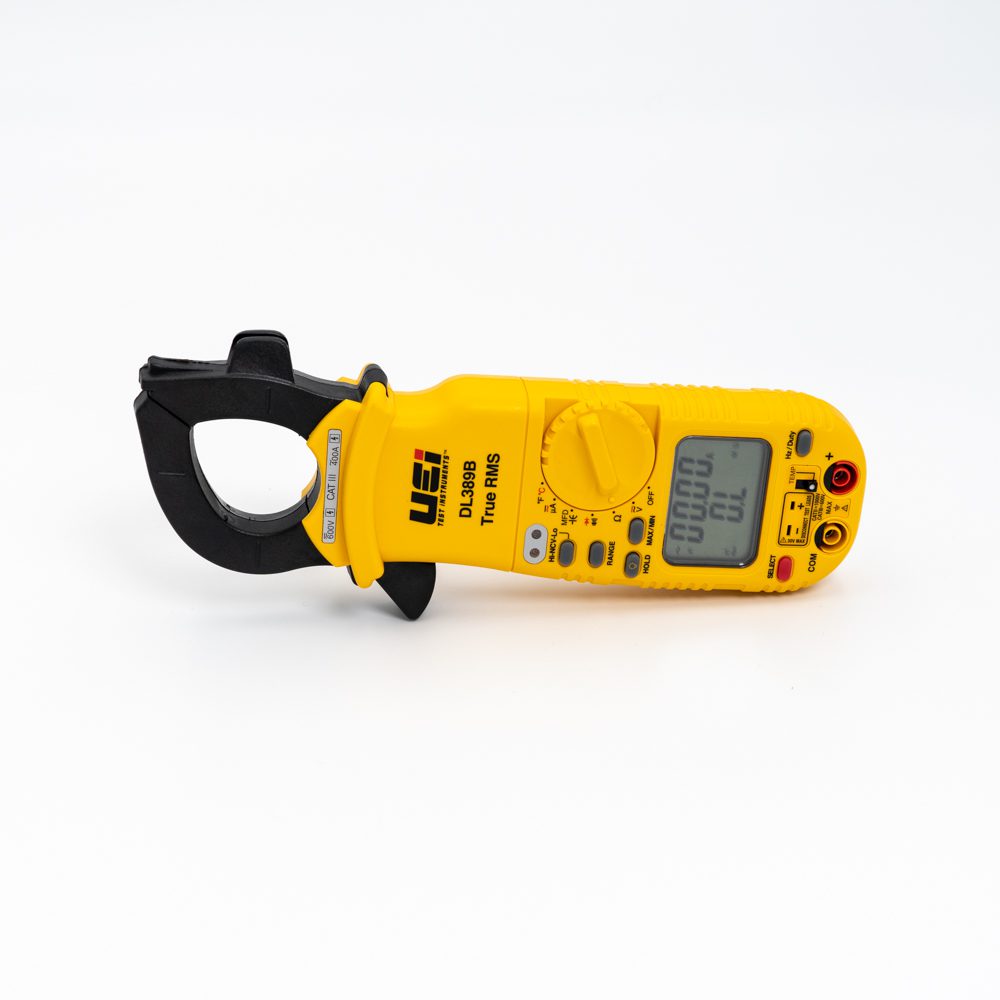UEI DL389B Dual Display HVAC Clamp Meter