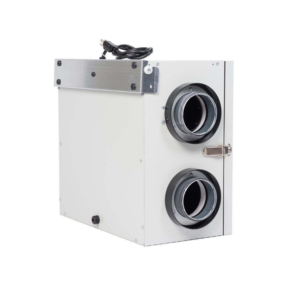 Fantech SH704 4-Duct Single-Speed Heat Recovery Ventilator, 56 CFM