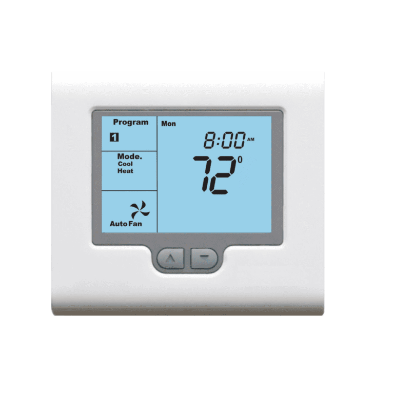 iO HVAC Controls T-32-P2 Universal 7-Day Programmable Thermostat, 3H/2C ...