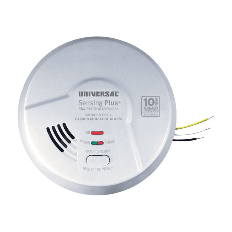 USI Sensing Plus AMIC1510SB Multi Criteria Hardwired Combo Smoke, Fire ...