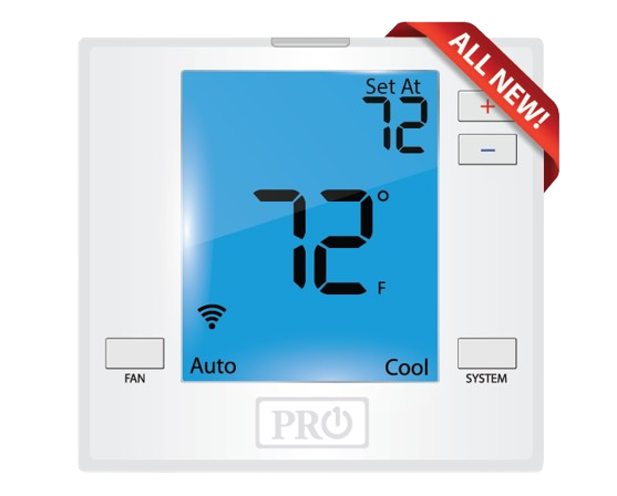 PRO1 T751i WiFi Thermostat – Universal Programmable Thermostat for 2H ...