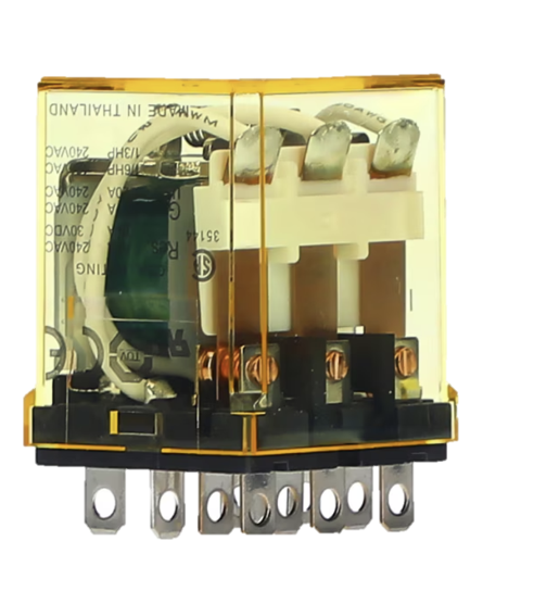 IDEC Relays RH3B-ULAC240V Electrical, Relay, 3PDT, 240Vac, 10Amp Model ...