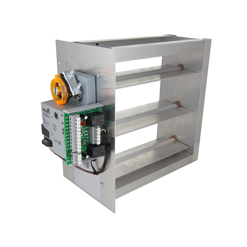 Modulating Rectangular Commercial Zone Dampers