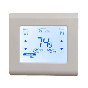 UCC Saturn Indoor Sensor with Display for Temperature and Humidity