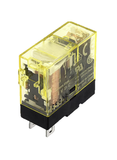 IDEC RJ2S-CL-A24 Electrical, Relay, DPDT, 24Vac, 8Amp Model RJ Series ...