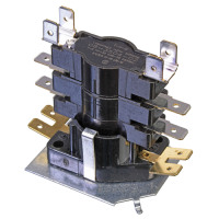 Rheem PD425120 3-Pole 24V Sequencing Relay for HVAC Systems