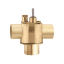 Caleffi Z300432 3 Way 1/2" Sweat Valve 2.5 Cv 50 psi
