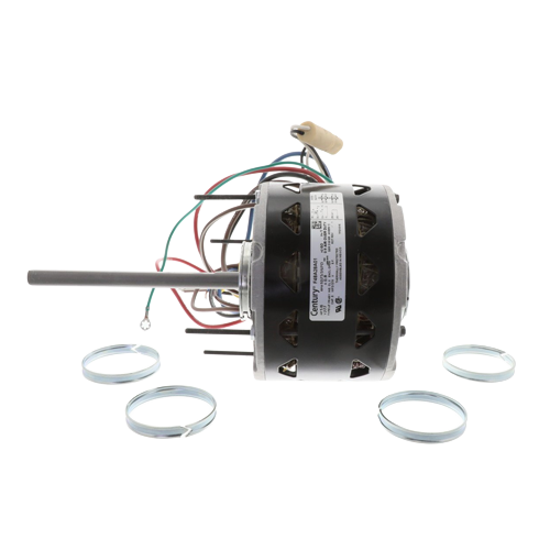 Regal 7FD1016 PSC Blower Motor 1/6 HP 277V 1075 RPM 3 Speed 48Y Frame ...