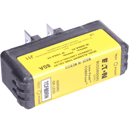 Bussmann TCF80RN 600VAC/300VDC 80A Non-Indicating Class CC Fuse