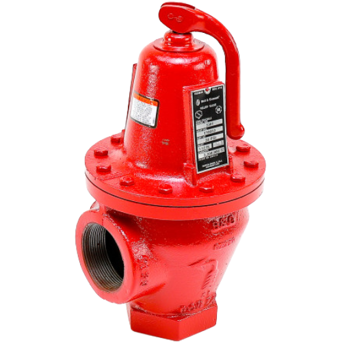 Bell & Gossett 110081 Relief Valve, 1-1/2", 45 PSI Set, 4,500,000 BTU/h